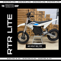 RTR LITE Electric Dirt Bike - 60 Volts! – Voltron Watts