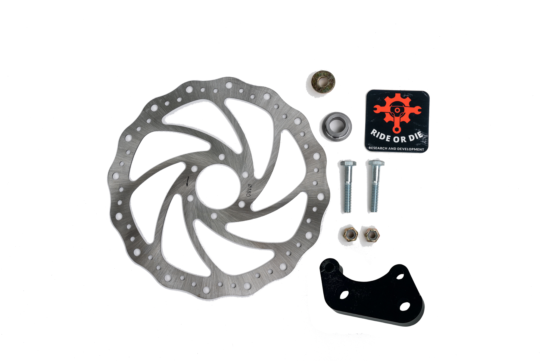 Modified Razor Brake Adapter Kit for Zoom Brakes to RnD Forks – Voltron ...