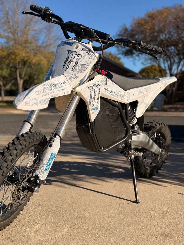 White Monster ETM RTR Decal Kit 60V & 72V – Voltron Watts